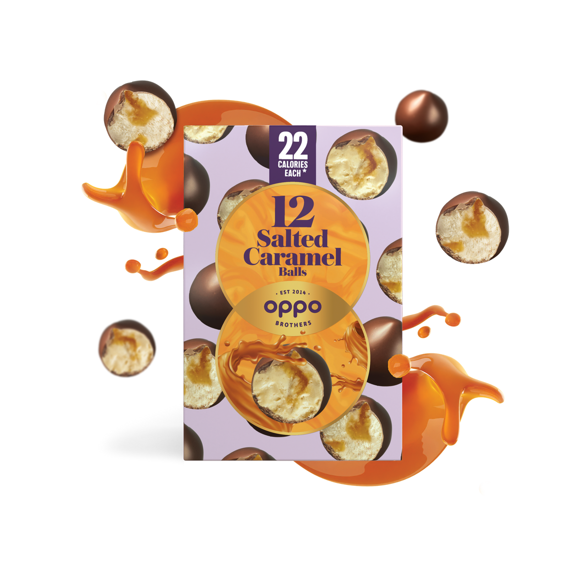 Salted Caramel Ijsbolletjes | Ijs | Oppo Brothers